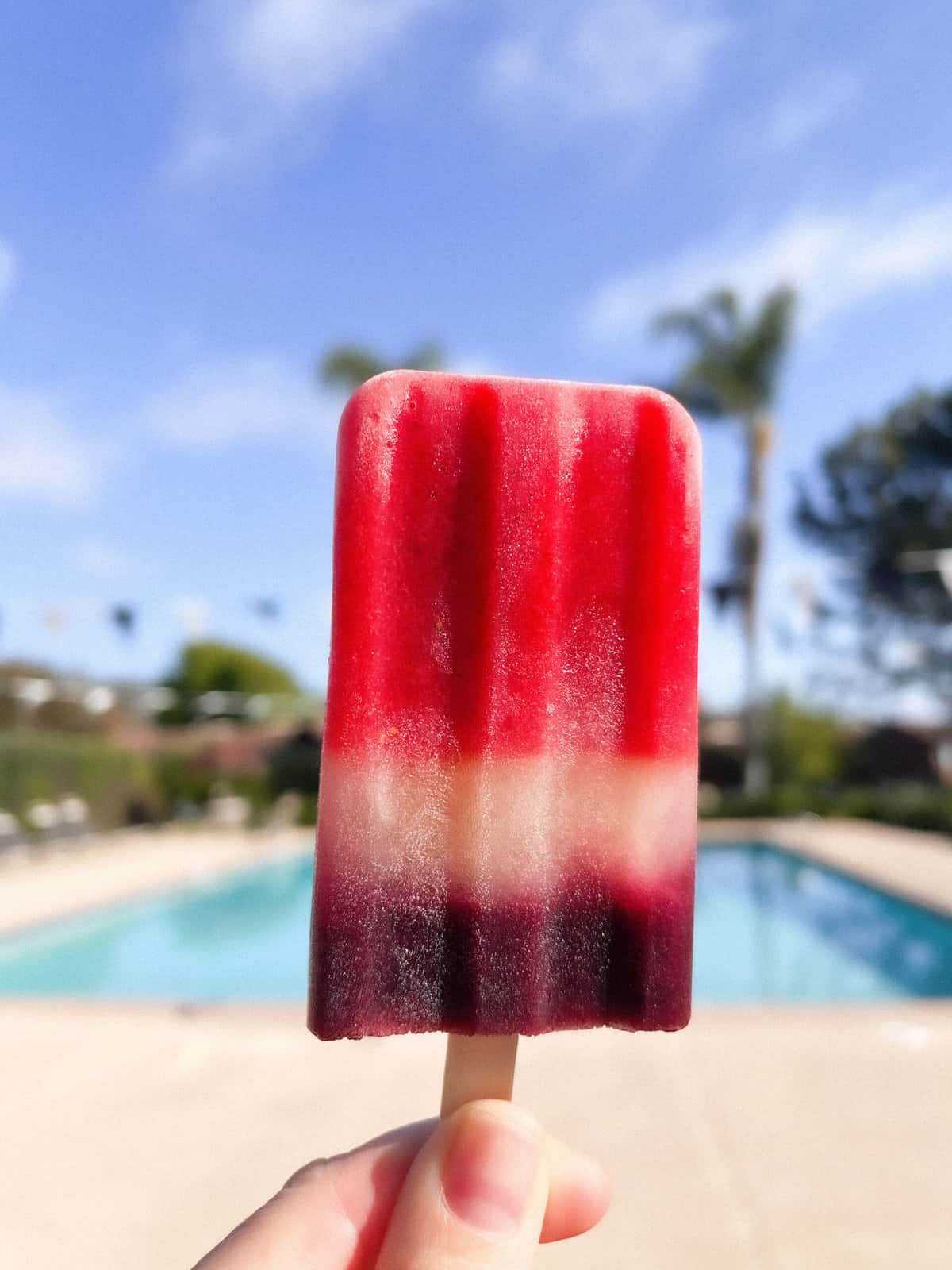 Rocket Popsicle- A Bomb Pop Made with Real Fruit - traditionallycozy.com