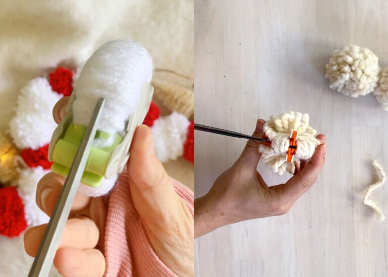 How To Use A Pom Pom Maker- Two Types! - traditionallycozy.com