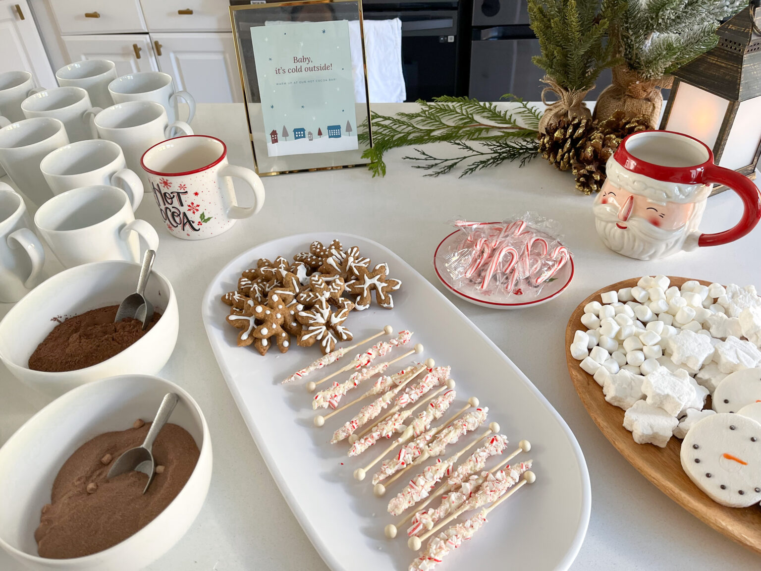 Easy Hot Chocolate Bar! - traditionallycozy.com