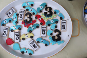 Simple Race Car Cookies Recipe and Design - traditionallycozy.com