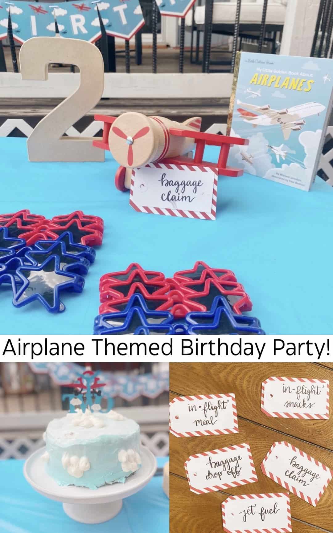 An Airplane Themed Birthday Party - traditionallycozy.com