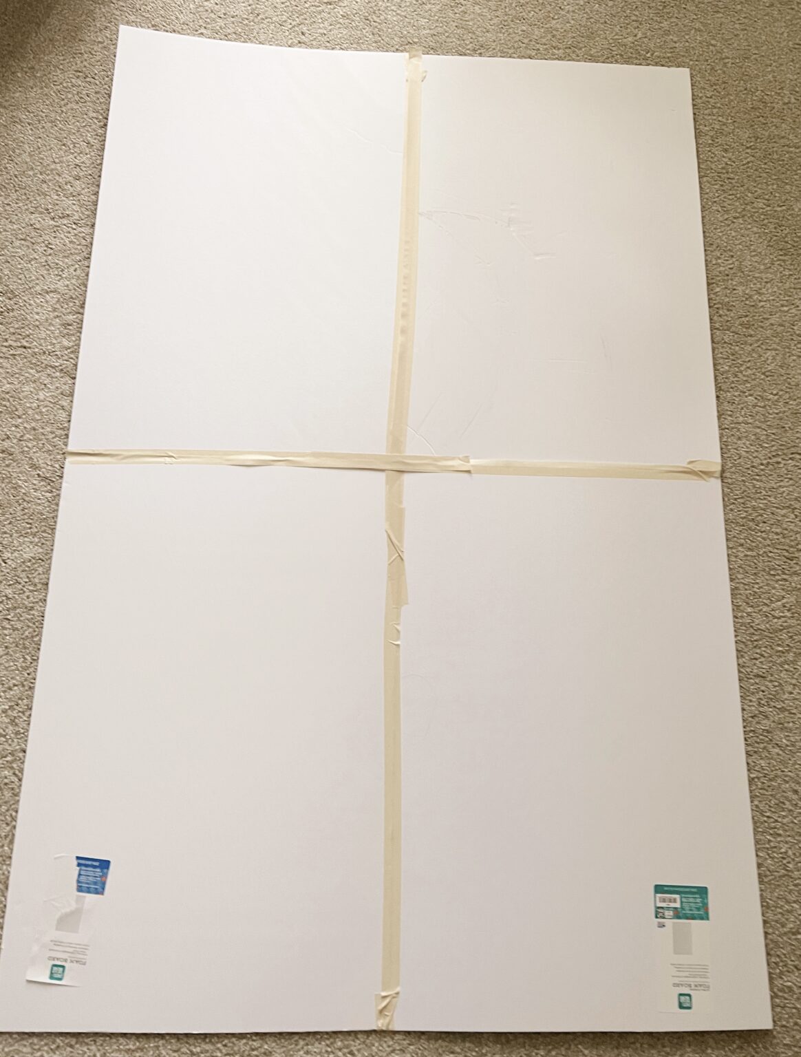 Foam Board Backdrop- A DIY Arch - traditionallycozy.com