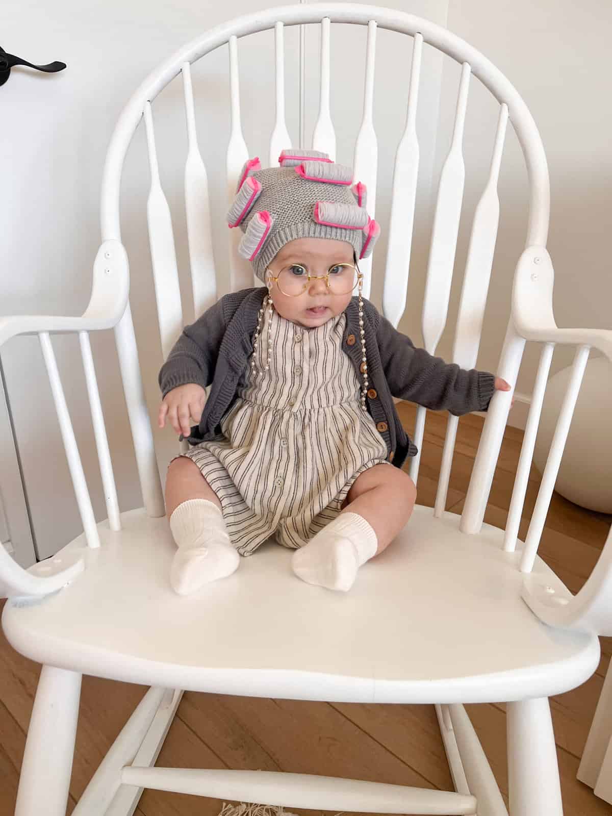 Old Lady Costume For Baby - traditionallycozy.com