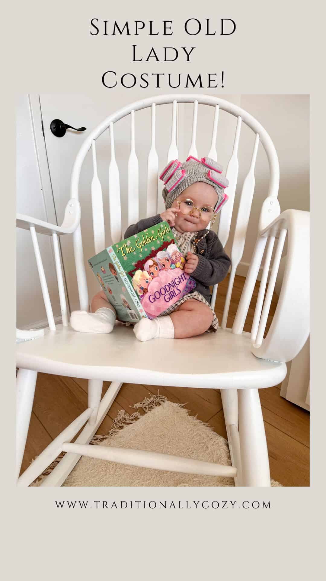 Old Lady Costume For Baby - traditionallycozy.com