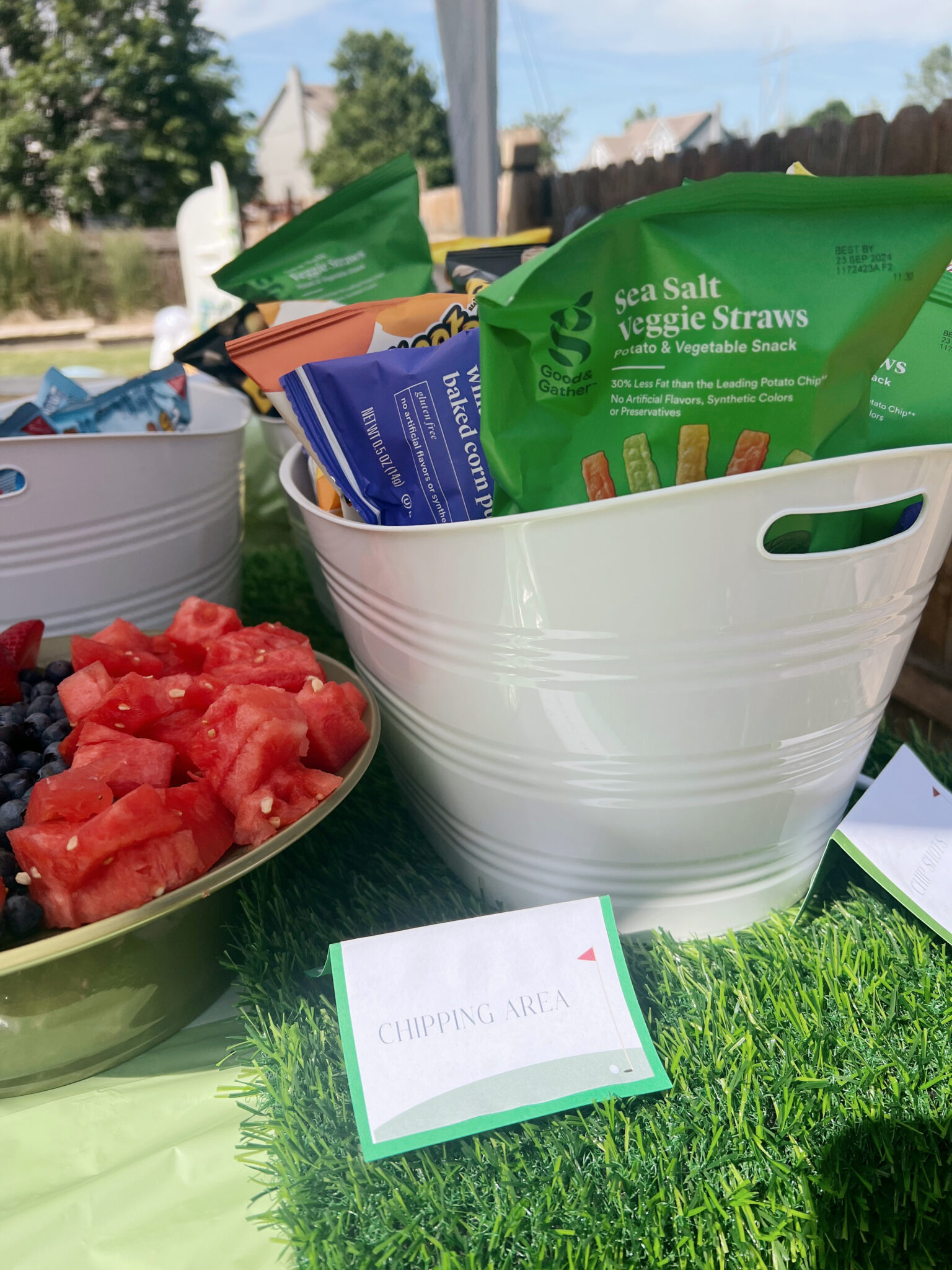 He's FORE! A Golf Themed Birthday Party - traditionallycozy.com